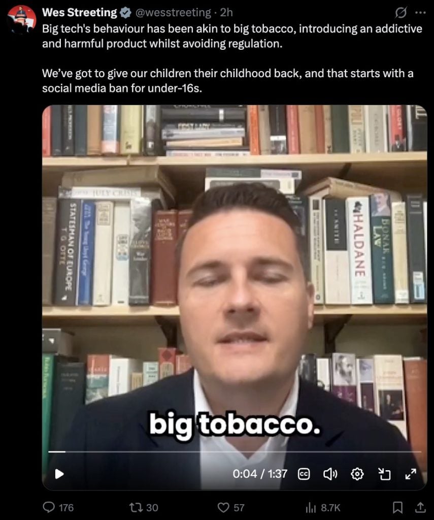 Westminster Recycles Tobacco-Style Panic Campaign For Internet ...